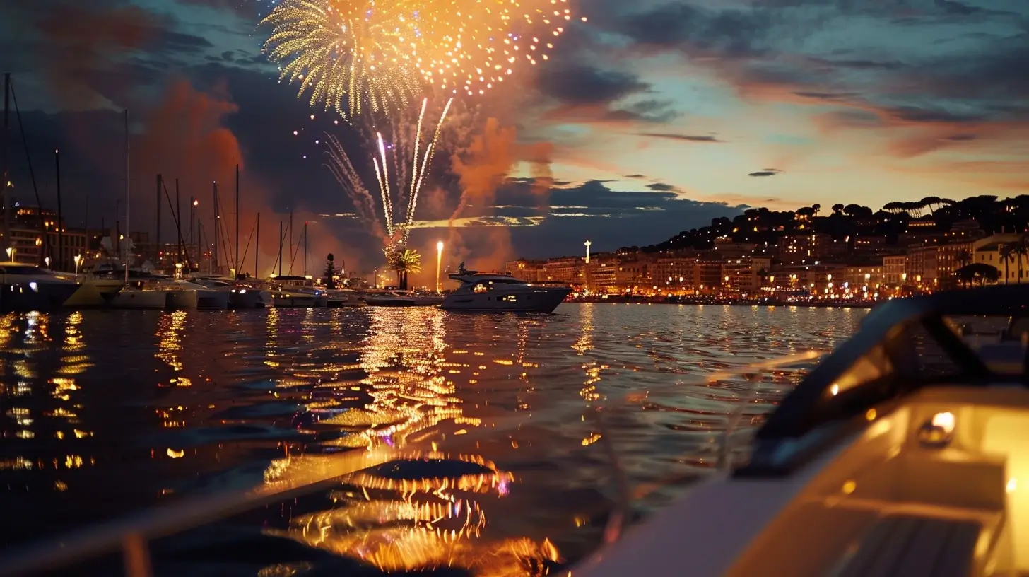 Feux d'artifice Cannes 2025 : Vivez une soirée unique en mer